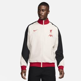 FC Liverpool Strike Nike Dri-FIT Fußballjacke für Herren - Weiß