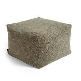 Hay - Snug Pouf, H 40 cm, olivgrün