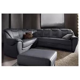 Sit & More Ecksofa SIT & MORE "Benson L-Form" Sofas Gr. B/H/T: 265cm x 94cm x 215cm, Luxus-Kunstleder, langer Schenkel rechts, ohne Bettfunktion, schwarz wahlweise mit Bettfunktion