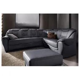 Sit & More Ecksofa SIT & MORE "Benson L-Form" Sofas Gr. B/H/T: 265cm x 94cm x 215cm, Luxus-Kunstleder, langer Schenkel links, ohne Bettfunktion, schwarz wahlweise mit Bettfunktion