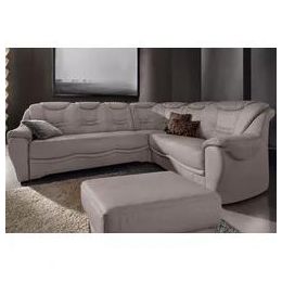 Sit & More Ecksofa SIT & MORE "Benson L-Form" Sofas Gr. B/H/T: 265cm x 94cm x 215cm, Luxus-Microfaser, langer Schenkel links, ohne Bettfunktion, grau wahlweise mit Bettfunktion