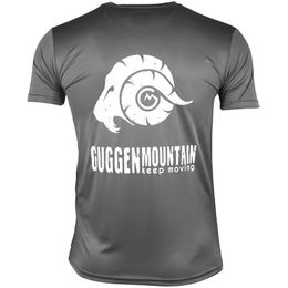 GUGGEN Mountain Funktionsshirt Funktionsshirt Herren Sportshirt T-Shirt Kurzarm FW04 in Unifarben