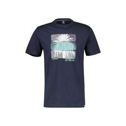 Lerros T-Shirt »Rundhals T-Shirt mit Fotoprint« CLASSIC NAVY XXL XXL Gerippter Rundhalsausschnitt