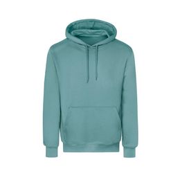 TRIGEMA Kapuzensweatshirt »Kapuzenshirt aus Sweat-Qualität« seegras XL XL Sweat-Qualität, innen angeraut