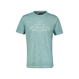 Lerros T-Shirt &raquo;L&auml;ssiges T-Shirt mit Print&laquo; COASTAL SEA BLUE S S Schattierter Farbverlauf