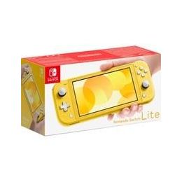 Nintendo Switch Lite, Spielkonsole gelb Datenspeicher: 32 GB Display: 5,5" (14 cm) Multi-Touch-Screen, 1280 x 720 Pixel