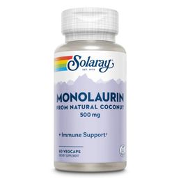 Solaray Monolaurin -- 500 mg - 60 vegetarische Kapseln [845,00 EUR pro kg]