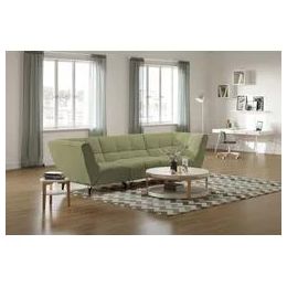 Ecksofa Inosign "Bahamas L-Form" Sofas Gr. B/H/T: 328cm x 88cm x 104cm, Microfaser, grün (olive) Ecksofa aus der Modul-Serie »Lamiya«, unendlich erweiterbar