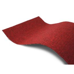 Kunstrasen PRIMAFLOR-IDEEN IN TEXTIL "GREEN" Teppiche Gr. B/L: 133 cm x 500 cm, 7,5 mm, 1 St., rot Kunstrasen Rasenteppich, rot, mit Noppen, witterungsbeständig & wasserfest