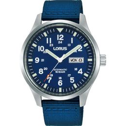 Automatikuhr Lorus "RL409BX9" Armbanduhren blau Herren Automatikuhren Armbanduhr, Herrenuhr, Datum