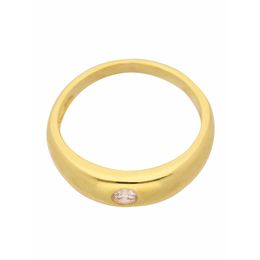 Adelia´s Ketten-Anhänger ADELIA´S "333 Gold Anhänger Taufring mit Zirkonia Ø 11,2 mm" Schmuckanhänger Gr. Gelbgold 333, goldfarben (gold) Damen Anhänger 333 Gold mit Zirkonia Goldschmuck für