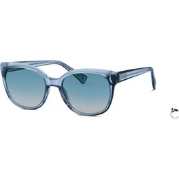 Marc O'Polo Sonnenbrille MARC O'POLO "Modell 506196" blau (hellblau) Damen Brillen Sonnenbrillen Karree-Form