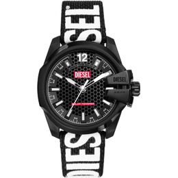 Solaruhr Diesel "BABY CHIEF" Armbanduhren schwarz (schwarz, weiß) Herren Hochzeitsmode Armbanduhr, Herrenuhr