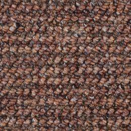 Bodenmeister Teppichboden "Schlingenteppich Aragosta" Teppiche Wohnzimmer, Schlafzimmer, Kinderzimmer, Breite 400500 cm Gr. B/L: 400 cm x 550 cm, 7 mm, 1 St., orange (orange rot) Teppichboden