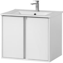 Waschtisch Inosign "Dex" Waschtische weiß (weiß, weiß) Waschtische Badschrank, Badmöbel inkl. Waschbecken, 60 cm Breite