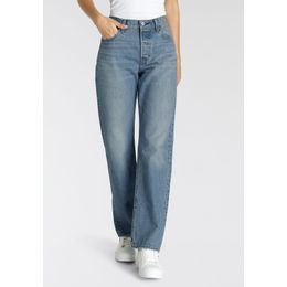 Levi's Weite Jeans LEVI'S "90'S 501" Gr. 30, Länge 30, blau (shape shifter) Damen Jeans Weite 501 Collection