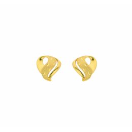 Adelia´s Paar Ohrhänger ADELIA´S "Damen Goldschmuck 1 333 Gold Ohrringe / Ohrstecker" Gr. Damen, goldfarben (gold) Damen Ohrhänger 333 Gold Goldschmuck für