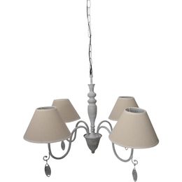 Näve Pendelleuchte NÄVE "Vintage" Lampen Gr. Ø 16 cm Höhe: 15 cm, beige (natur) Pendelleuchten und Hängeleuchten Hängeleuchte, Hängelampe
