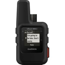 Garmin Outdoor-Navigationsgerät "Garmin inReach Mini 2 Black GPS EMEA" Navigationsgeräte TracBack-Routing-Funktion, Punkt-zu-Punkt-Navigation schwarz Mobile Navigation