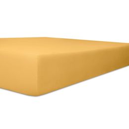Spannbettlaken kneer "Exclusive-Stretch" Laken Gr. B/L: 140-160 cm x 200-220 cm 1 St., Jersey-Elasthan, 40 cm, 140-160 x 200-220 cm, beige (sand) Spannbettlaken optimaler Sitz