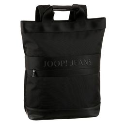 JOOP! Cityrucksack JOOP JEANS "modica falk backpack svz" Gr. B/H/T: 28 cm x 40 cm x 12 cm, schwarz (black) Rucksäcke Freizeitrucksack Tagesrucksack Backpack