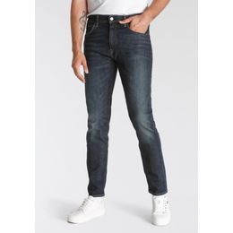 Levi's Tapered-fit-Jeans LEVI'S "512 Slim Taper Fit" Gr. 32, Länge 36, blau (biologia adv) Herren Jeans mit Markenlabel