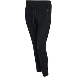 Jogger Pants Sportalm KITZBÜHEL Gr. 36, N-Gr, schwarz Damen Hosen Joggpants Track Pants mit Reißverschlusstaschen
