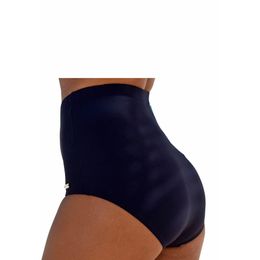 Bikini-Hose Lascana "Heidi" Gr. 48, N-Gr, blau (marine) Damen Badehosen Ocean Blue mit Shaping-Effekt
