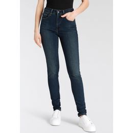 Levi's Skinny-fit-Jeans LEVI'S "721 High rise skinny" Gr. 29, Länge 30, blau (raw indigo denim) Damen Jeans Röhrenjeans mit hohem Bund