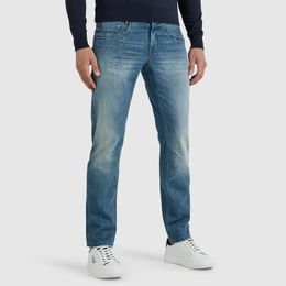 PME-Legend Tapered-fit-Jeans PME LEGEND "SKYMASTER" Gr. 30, Länge 34, grün (soft green cast) Herren Jeans im Used Look