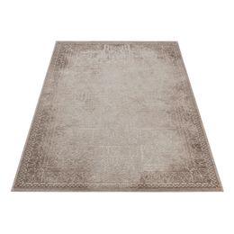Teppich Sehrazat "Amatis 6640" Teppiche Gr. B/L: 160 cm x 230 cm, 12 mm, 1 St., beige Orientalische Muster Hoch-Tief-Struktur, Wohnzimmer