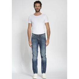 5-Pocket-Jeans Gang "94NICO" Gr. 31, Länge 32, blau (vintage 1) Herren Jeans in zwei verschiedenen Beinlängen im 5-Pocket Style