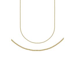 Goldkette Firetti "Schmuck Geschenk Gold 333 Rundankerkette, ca. 1,1 mm breit" Halsketten Gr. 42, Gelbgold 333, Breite: 1,1 mm, gelb (gelbgoldfarben) Damen Goldketten Made in Germany