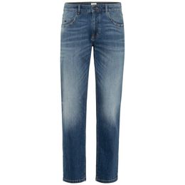 5-Pocket-Jeans Camel Active "WOODSTOCK" Gr. 32, Länge 34, blau (indigo) Herren Jeans mit Stretch