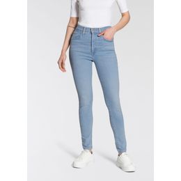 Levi's Skinny-fit-Jeans LEVI'S "Mile High Super Skinny" Gr. 30, Länge 28, blau (light blue) Damen Jeans Röhrenjeans High Waist