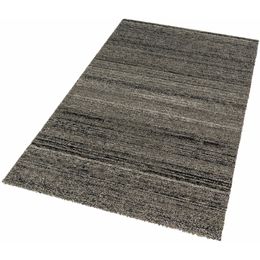 Teppich Astra "Samoa Melange" Teppiche Gr. B/L: 67 cm x 130 cm, 20 mm, 1 St., grau (anthrazit) Esszimmerteppiche Kurzflor, Wohnzimmer