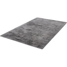 Teppich Calo-deluxe "Viteox 200" Teppiche Gr. B/L: 80 cm x 150 cm, 13 mm, 1 St., grau Esszimmerteppiche Viskose, Kurzflor, Wohnzimmer
