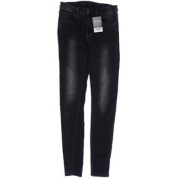 MONKI Damen Jeans, schwarz, Gr. 28