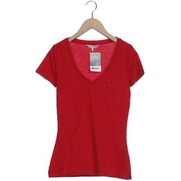 Tommy Hilfiger Damen T-Shirt, rot, Gr. 34