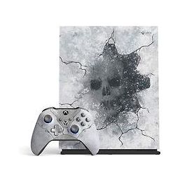 Microsoft Xbox One X 1TB [Gears 5 Limited Edition inkl. Kait Diaz Wireless Controller, ohne Spiel] grau