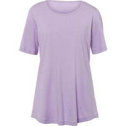 CR&Eacute;ATION L Damen Longshirt im Doppelpack flieder + mint Gr&ouml;&szlig;e 44