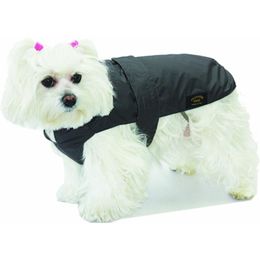 Hundemantel mit Kunstpelz-Futter - Schwarz - 85 cm - Fashion Dog