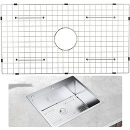 Mophorn - vevor 1 Stk. Spülbeckenschutzgitter, 725 x 395 x 25,4 mm Spülbeckenroste mit zentrierten Löchern, Edelstahl Abfluss-Spülbeckenrost, Große