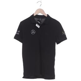 BOSS by Hugo BOSS Herren Poloshirt, schwarz, Gr. 48