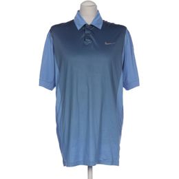 Nike Herren Poloshirt, blau, Gr. 48