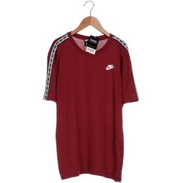 Nike Herren T-Shirt, bordeaux, Gr. 48