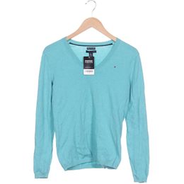 Tommy Hilfiger Damen Pullover, türkis, Gr. 38