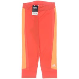 Adidas Damen Stoffhose, orange, Gr. 0