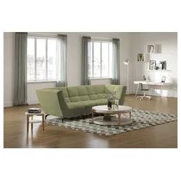 Ecksofa Inosign "Bahamas L-Form" Sofas Gr. B/H/T: 288cm x 88cm x 104cm, Microfaser, grün (olive) Ecksofa aus der Modul-Serie »Lamiya«, unendlich erweiterbar