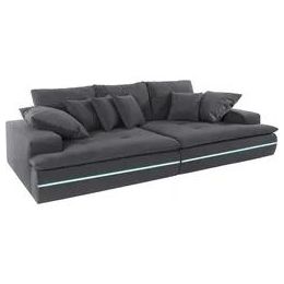 Big-Sofa Inosign "Haiti" Sofas Gr. B/H/T: 260 cm x 85 cm x 142 cm, Aqua Clean Prestige, Mit RGB, grau (stone) wahlweise mit Kaltschaum (140kg BelastungSitz) und AquaClean-Stoff